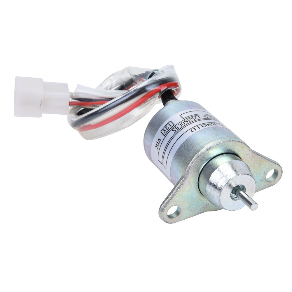 【ถูกๆ】Shutdown Solenoid Valve อุปกรณ์เสริมสำหรับรถขุด 12V สำหรับ YANMAR ...