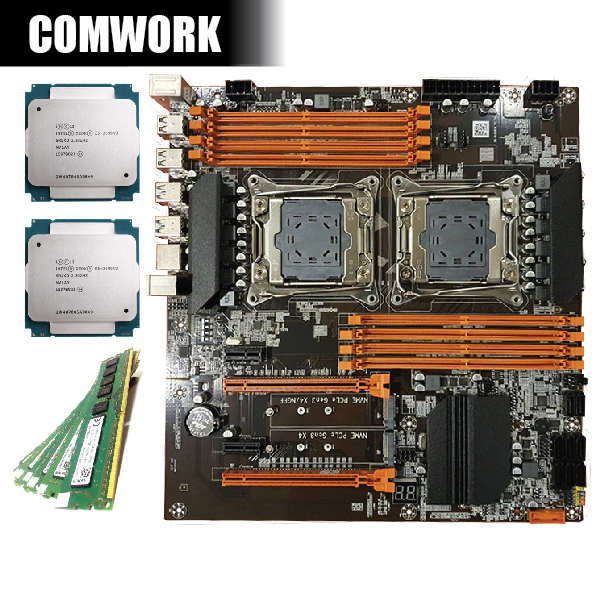 ชุด 32 เธรด ซีพียู DUAL INTEL XEON E5 V3 V4 เมนบอร์ด X99 DUAL CPU แรม ...