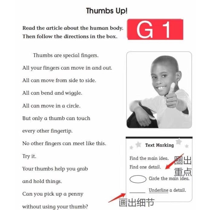 Informational Passages for Text Marking Close Reading Grade 1-6 ...
