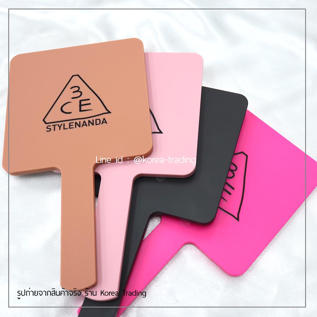 3CE SQUARE HAND MIRROR กระจกขนาดใหญ่ เครื่องสำอาง - Korea Trading ...