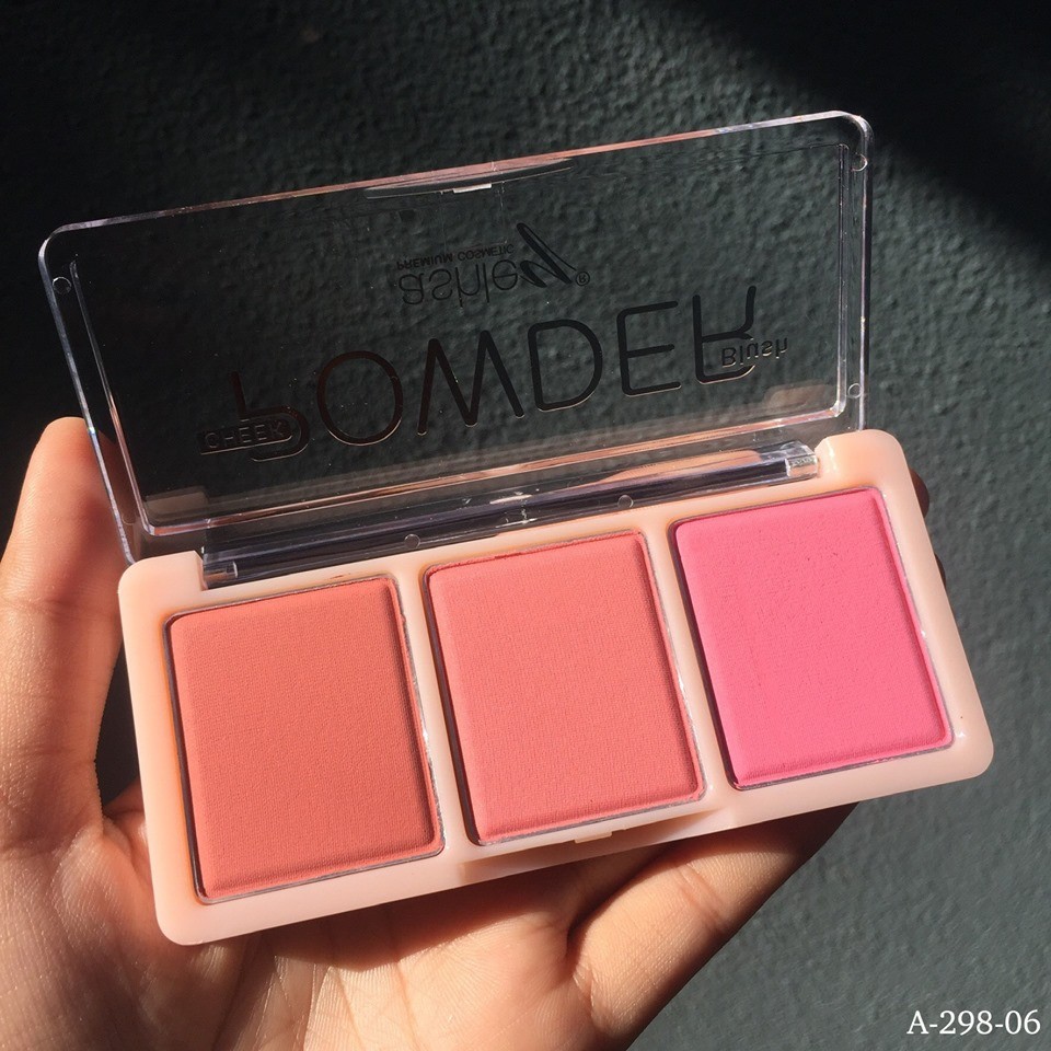 A-298 Ashley Cheek Powder Blush แอชลี่ย์ ชีค พาวเดอร์ บลัชออน - MixASale
