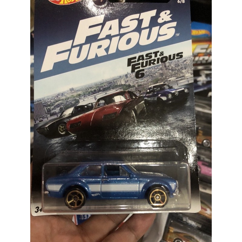 FIC ฟิกเกอร์ Hot wheels fast 70 ford escort rs1600 โมเดล ของสะสม ...