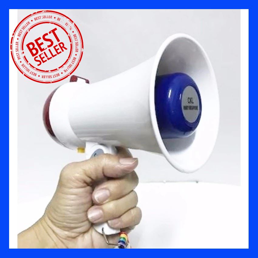Hot sale! สินค้าดี ราคาถูก## MINI MegaPhone PK ลำโพงฮอนด์ โทรโข่ง ขนาด 4 นิ้ว เสียงดัง พกพาสะดวก ...