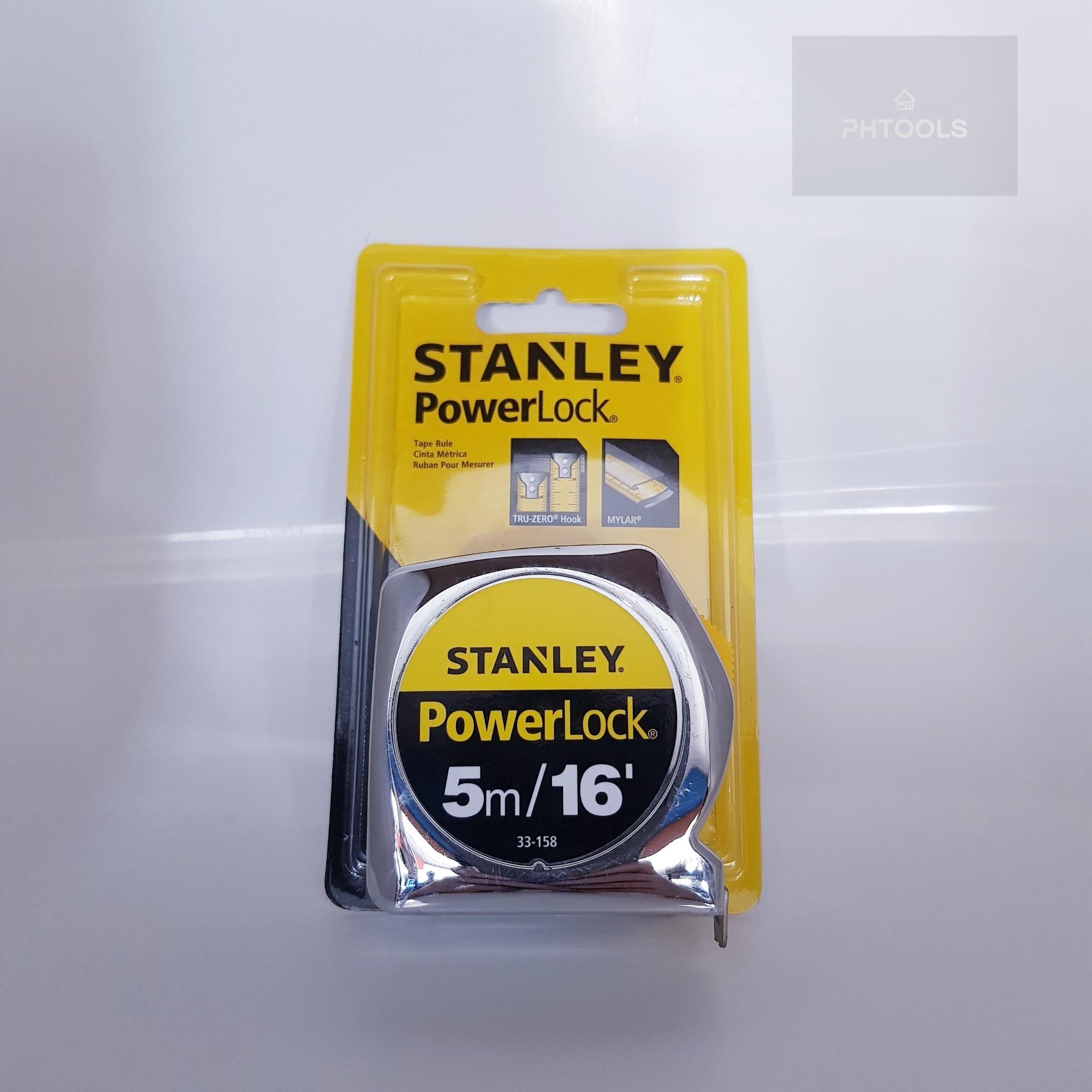 ตลับเมตร ยี่ห้อSTANLEY power lock ขนาด 5 M. ของแท้ 100 - Phtools - ThaiPick