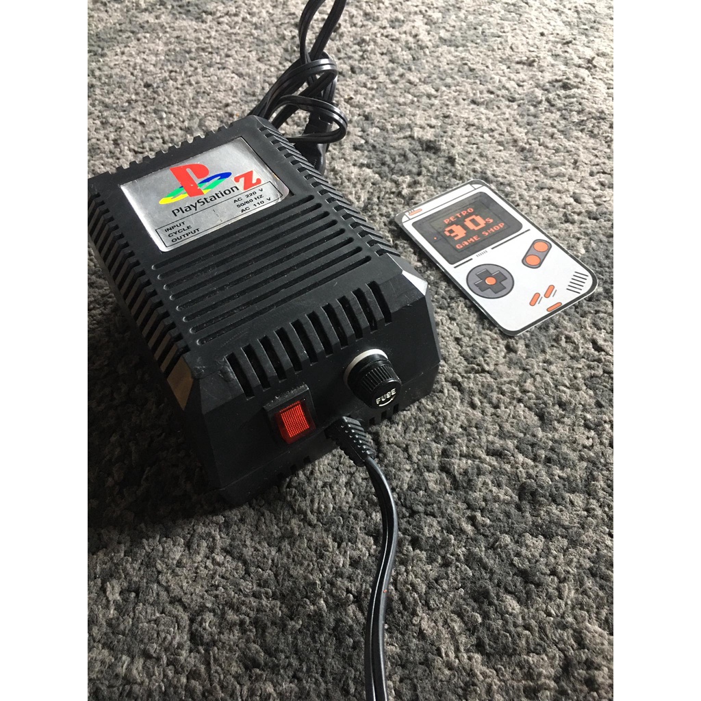 Playstation AC Converter Adapter 220v To 110v Japan - Retro Game Shop ...