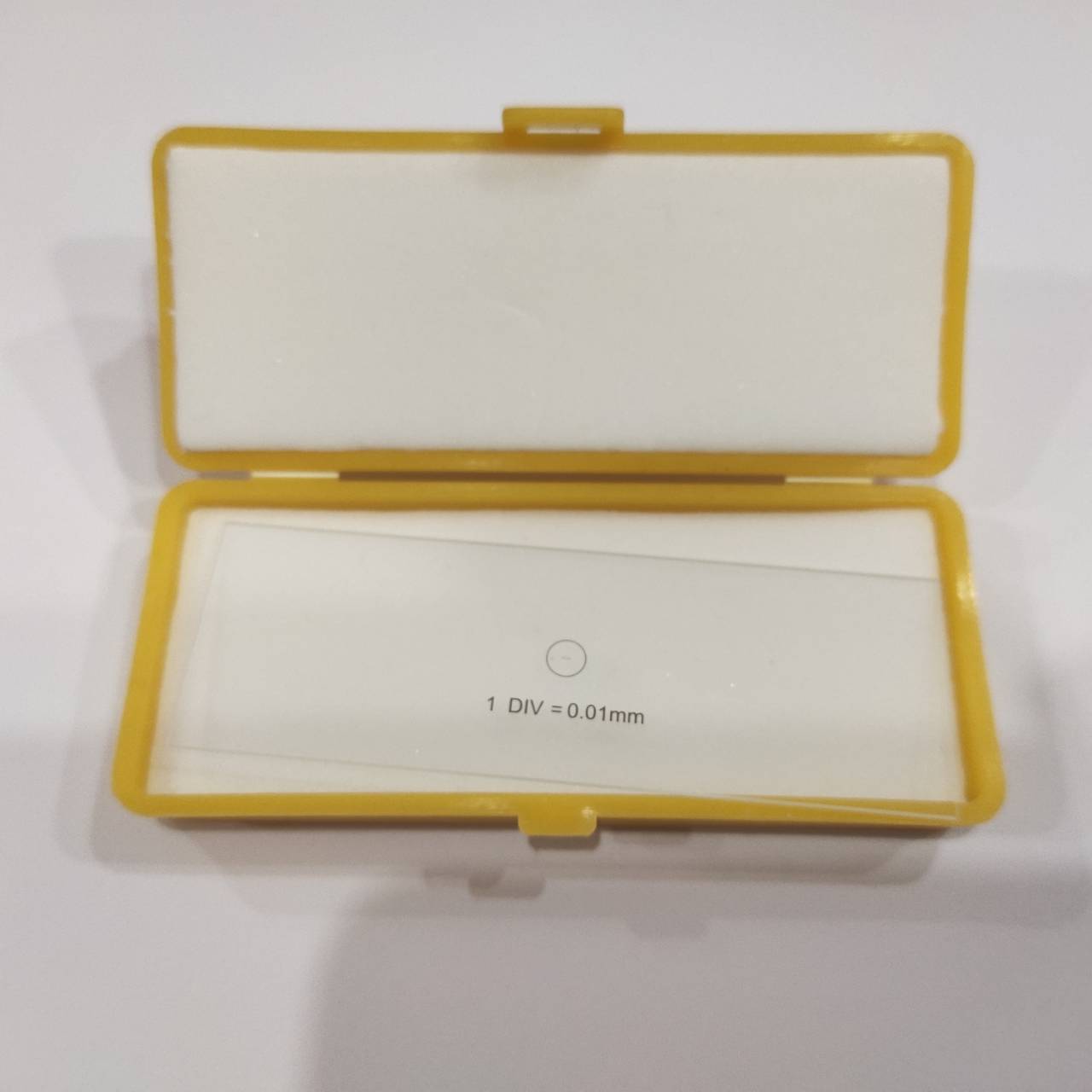 เลนส์สำหรับสอบเทียบเครื่องไมโครสครอป ขนาด0 01มิลิเมตร Microscope