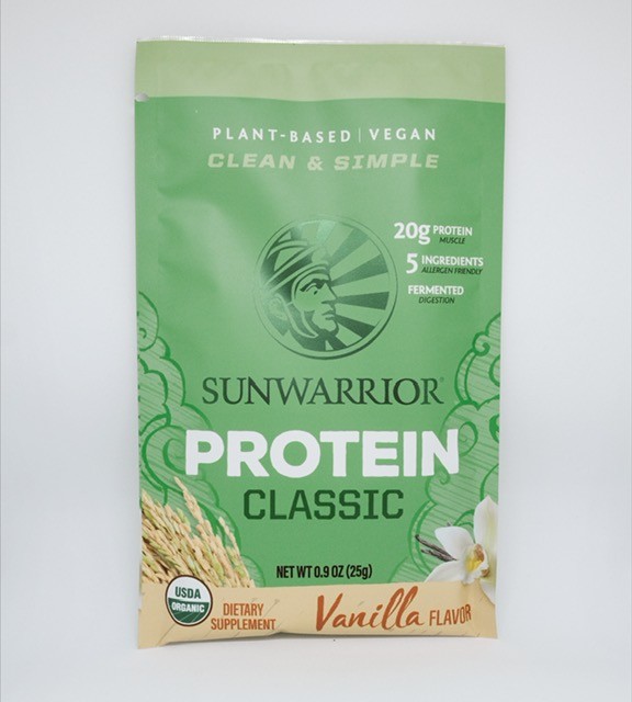 Sunwarrior classic protein 375g โปรตีนพืช โปรตีนจากข้าวกล้อง ออแกนิค ...