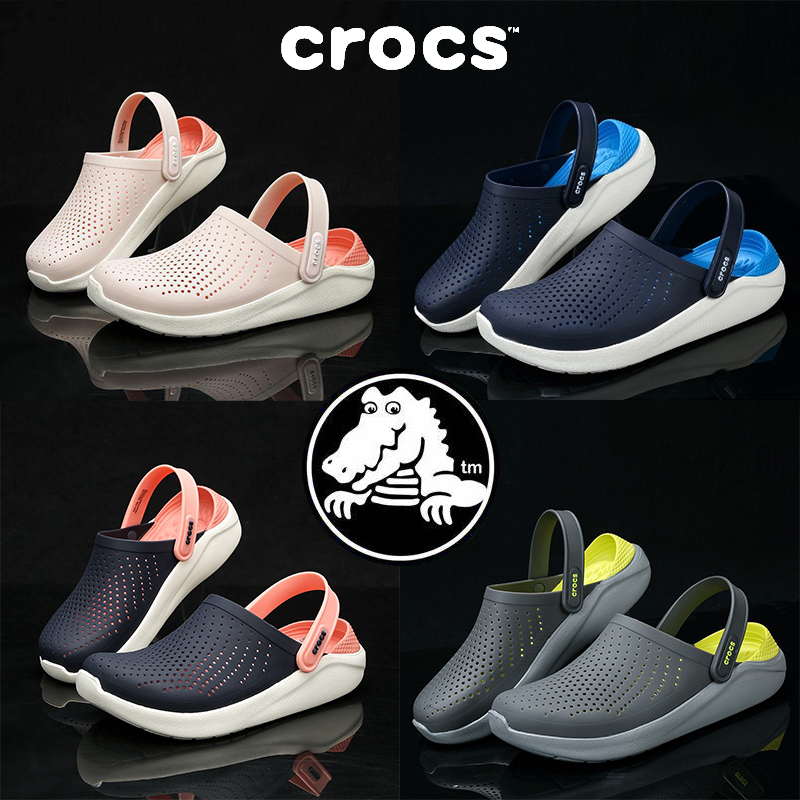 Crocs Collection ครอคส์ รองเท้าแตะ รองเท้าแบบสวม สำหรับผู้หญิง CR W Literide360 206711-001 ...