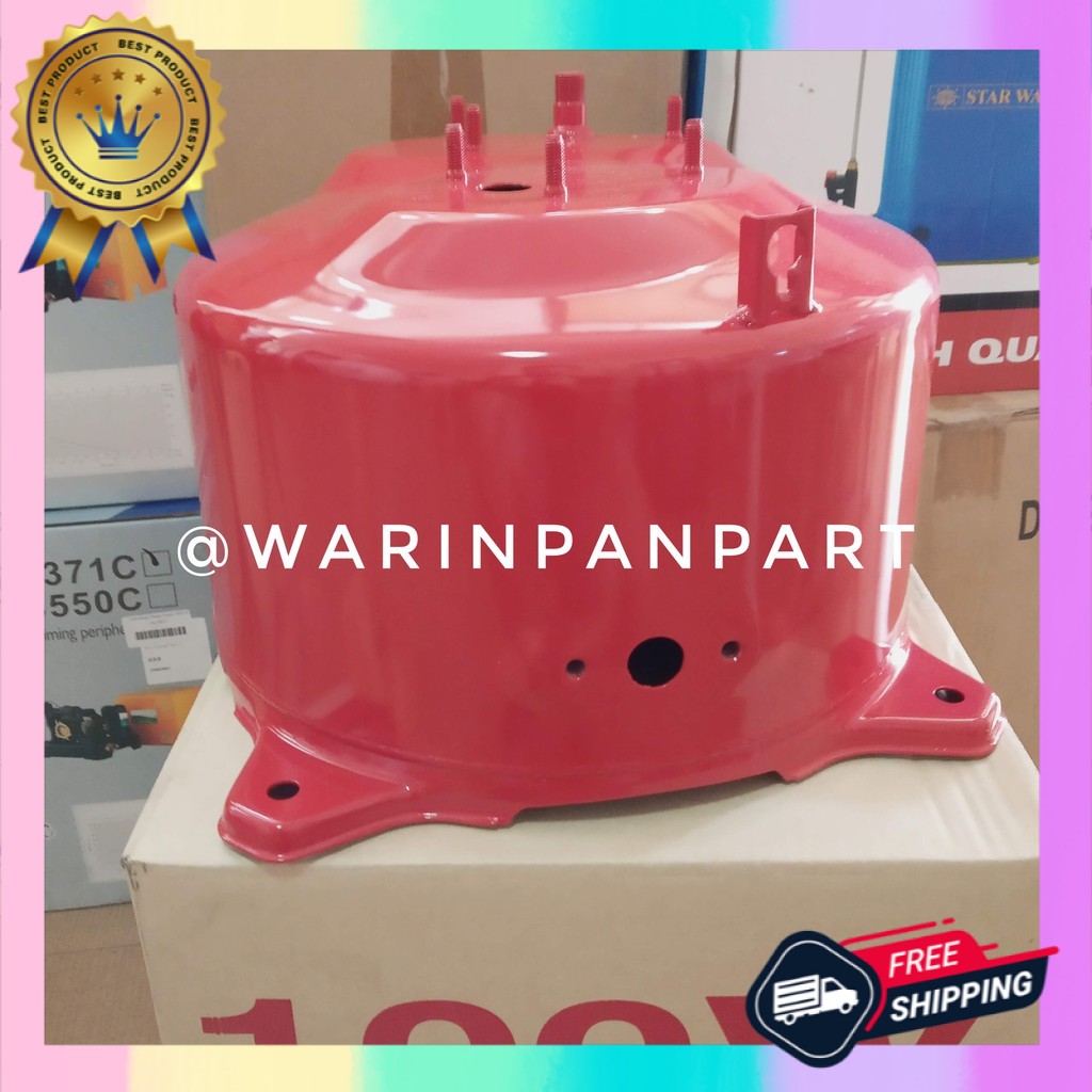 Water Pump ถังปั๊มน้ำอัตโนมัติ HITACHI ITC 80-350 (สีแดง) แท้ ปั๊มน้ำอั ...
