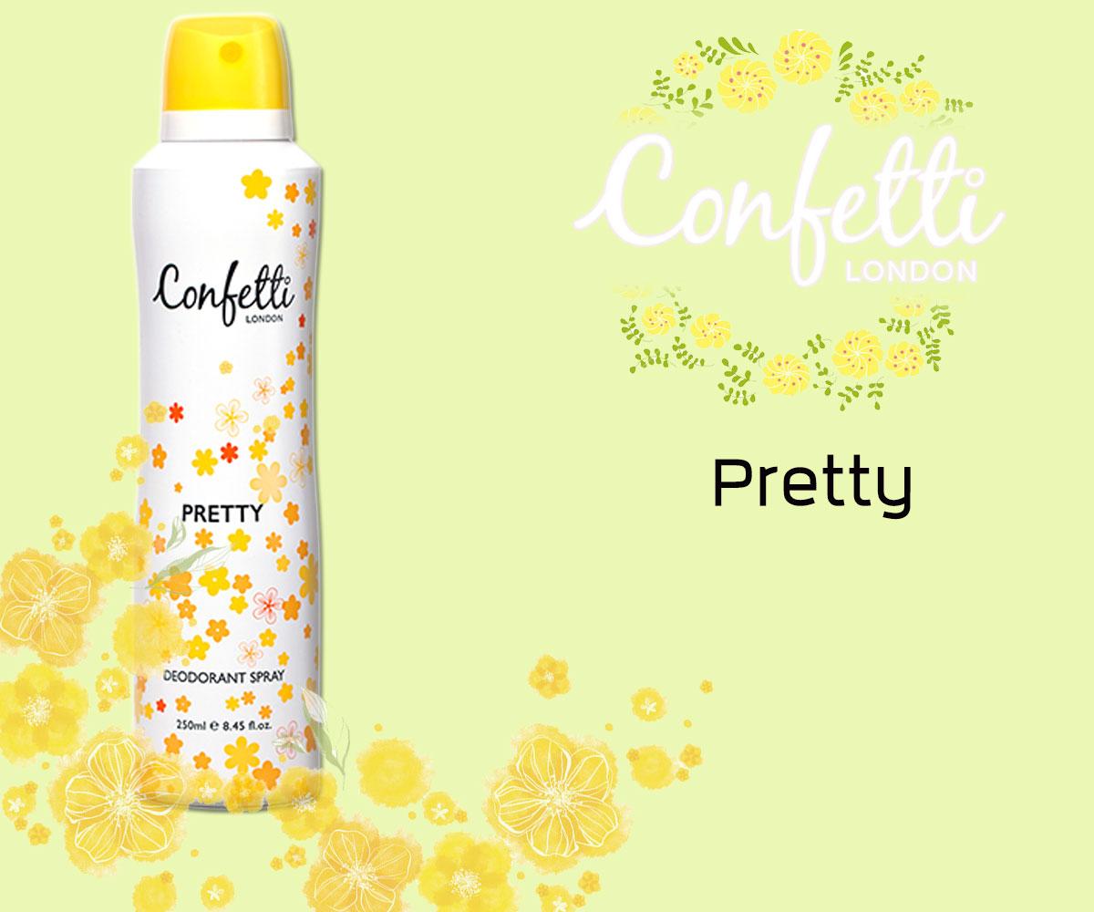 Confetti London Body Spray - PRETTY 250ml คอนเฟตติ ลอนดอน บอดี้ สเปรย์ ...