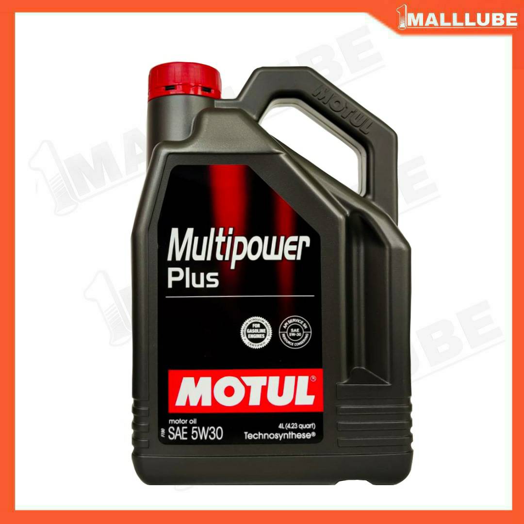 MOTUL Multipower Plus 5W-30 4+1ลิตร ฟรี กรองน้ำมันเครื่อง เทียน่าJ31 ...