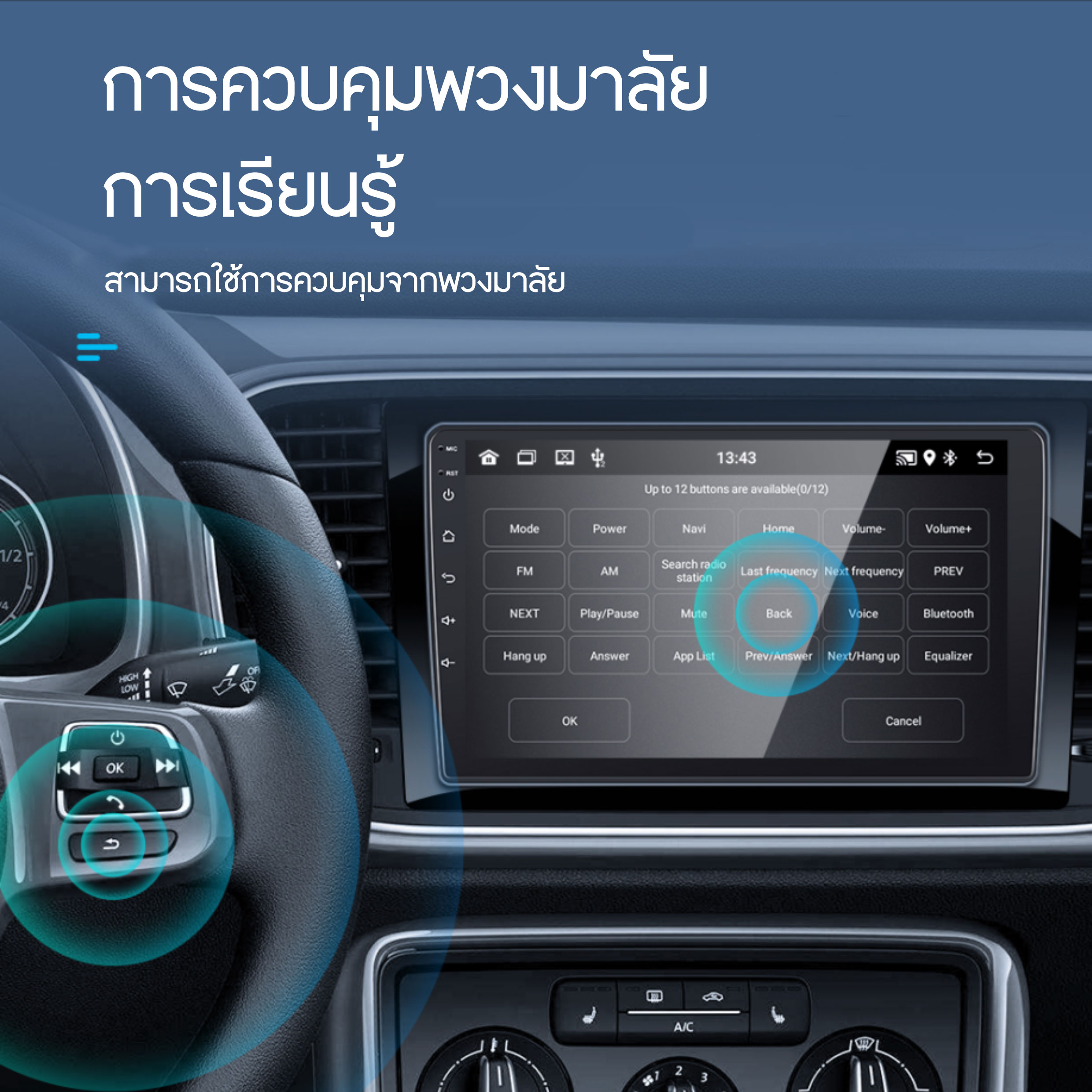 Plusbat (232G) จอAndriod 10 นิ้ว จอติดรถยน android 12.1 หน้าจอสัมผัสแบบเต็ม WIFI GPS จอรถยนต์ ...