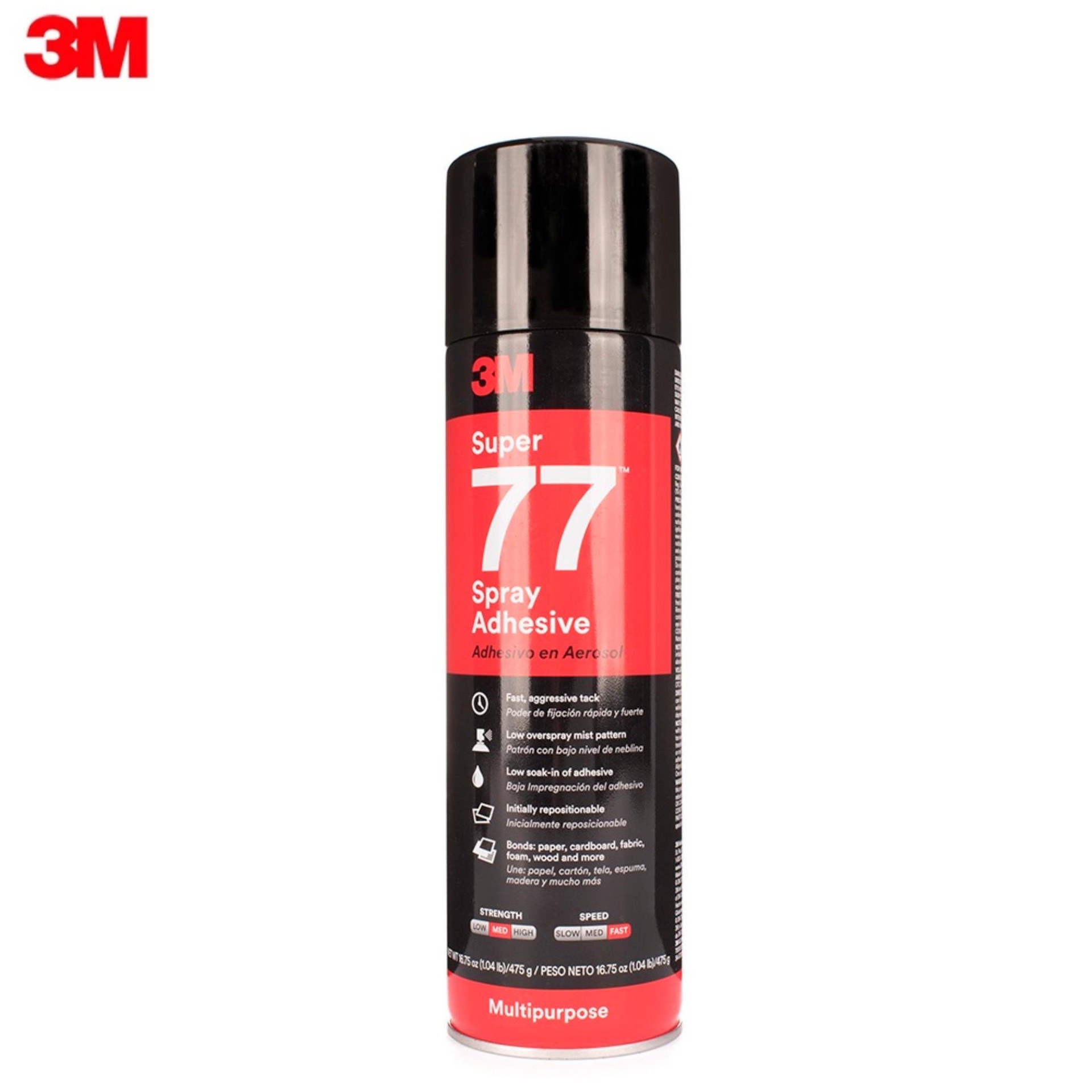3M กาวสเปรย์ ขนาด 375g Super 77 Spray Adhesive (น้ำหนักสุทธิ13.2 oz.) - Linglose - ThaiPick