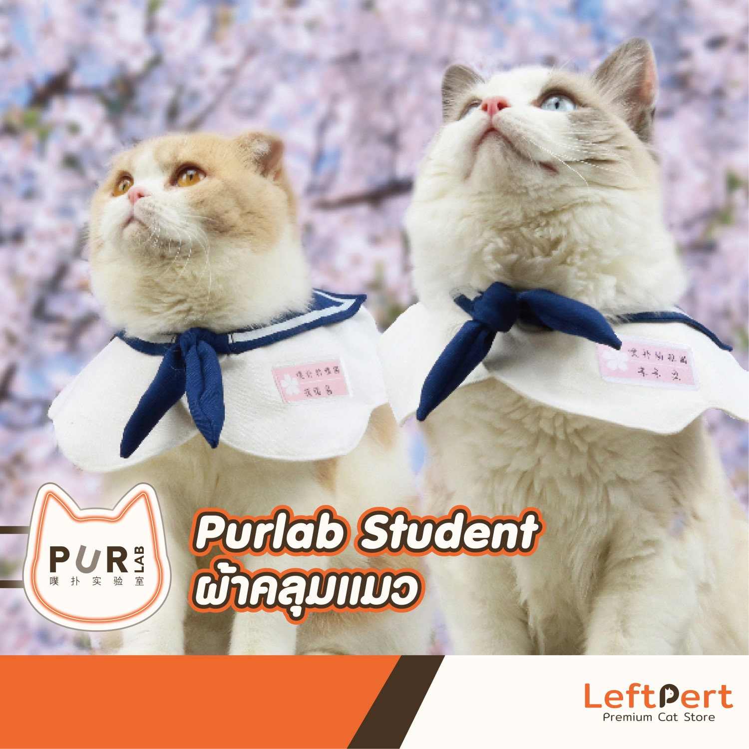 Purlab Student ผ้าคลุมแมว - Leftpert - ThaiPick