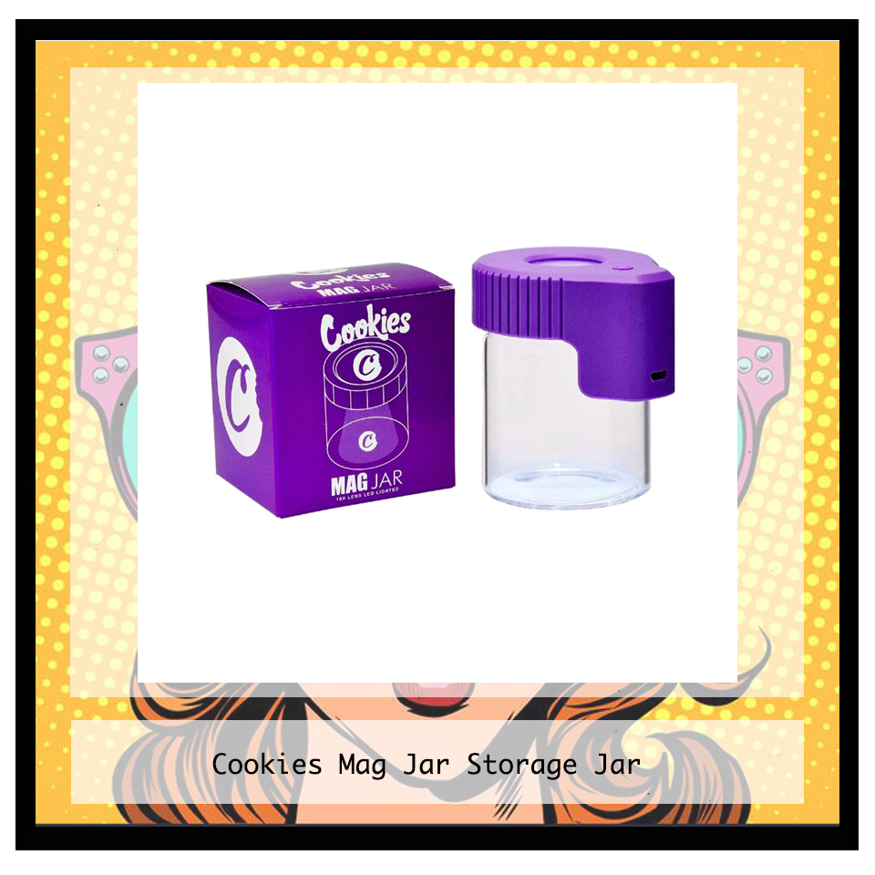 (พร้อมส่ง) Cookies Mag Jar Storage jar กระปุกโหล ส่องได้ มีไฟไว้ส่องดู ...