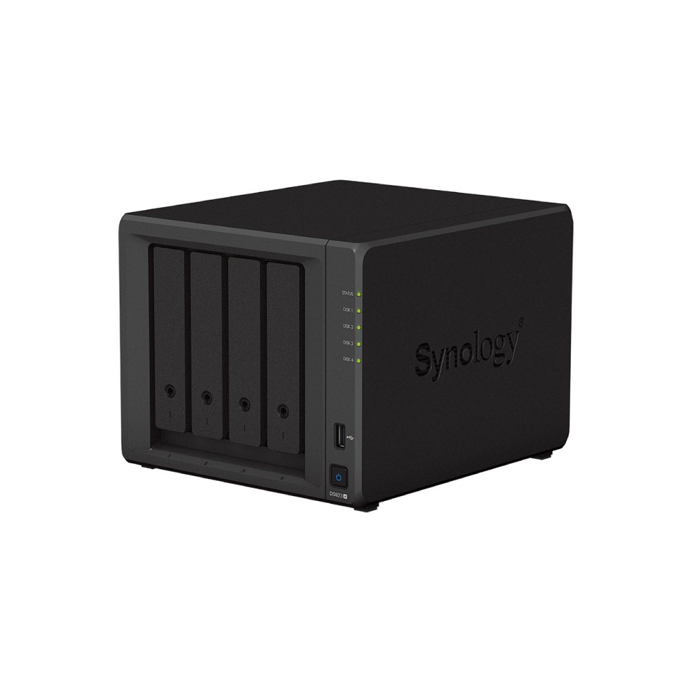 Synology DS923 NAS 4-bay DiskStation (up to 9-bay) AMD Ryzen R1600 ...