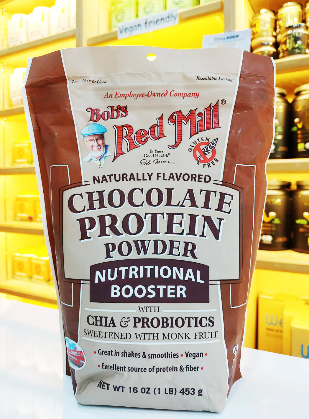 Bob's Red Mill Chocolate Protein Powder Nutritional Booster 453g (16oz ...