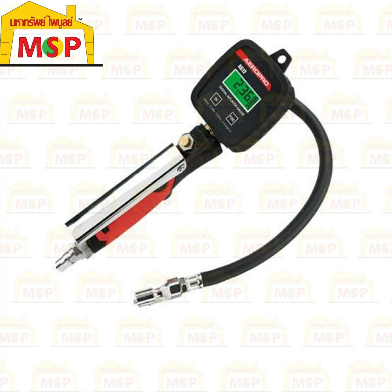 AEROPRO หัวเติมลม แบบดิจิตอล รุ่น A612 - มหาทรัพย์ - ThaiPick