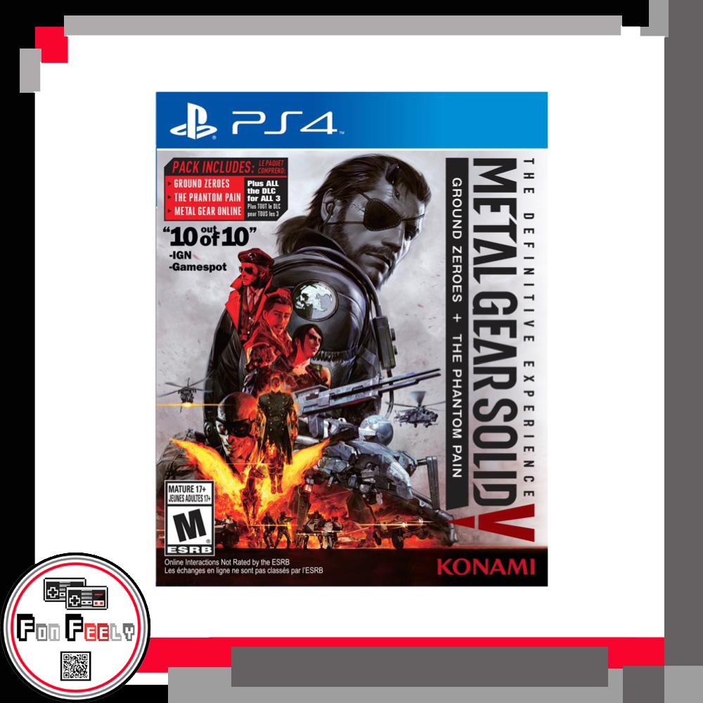 PS4 : Metal Gear Solid V The Definitive Experience - Ground Zeroes ...
