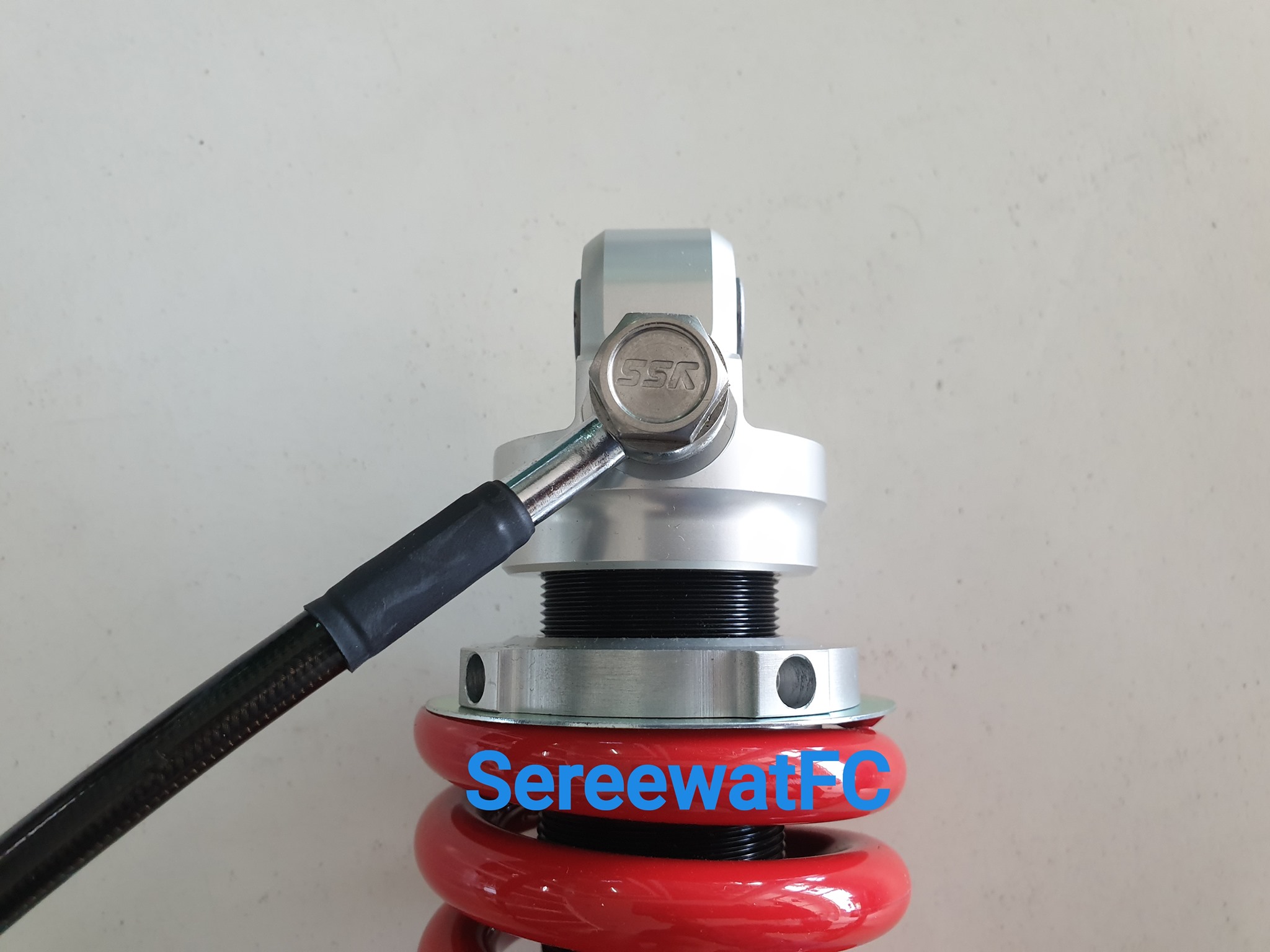 โช้คหลัง YSS Sonic G-Series Mono สปริงแดง กระปุกเงินเลเซอร์ ยาว 255 ...