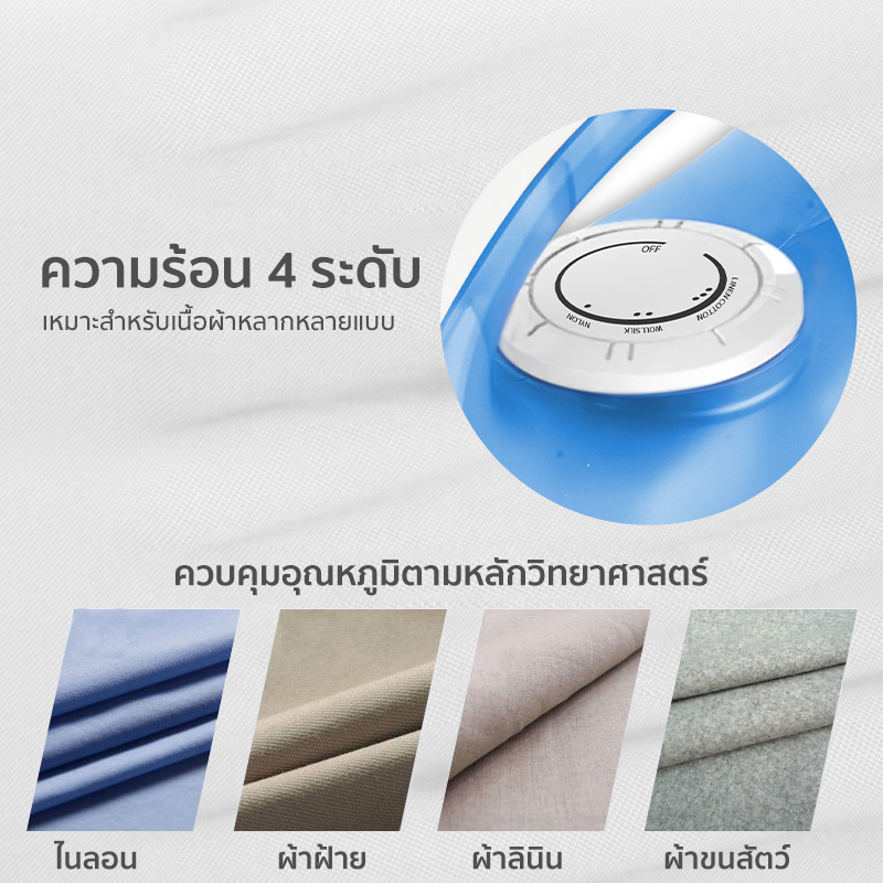 INSSA Life iron เตารีดไฟฟ้า ใช้ในครัวเรือน ขนาดเล็ก เตารีดไอน้ำ แบบมือ ...