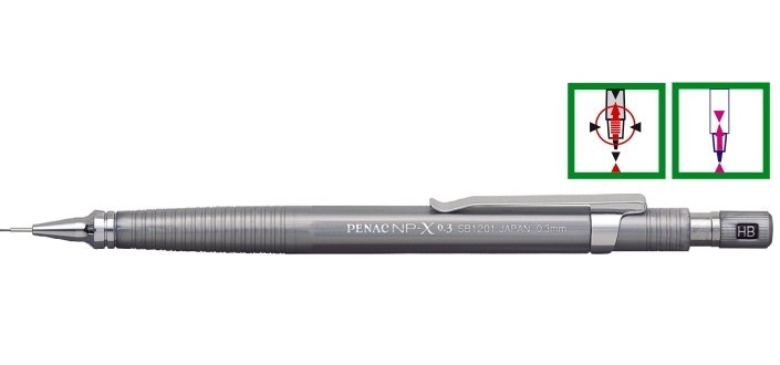 ดินสอกด 0.3มม Penac SB1201 | Lazada.co.th