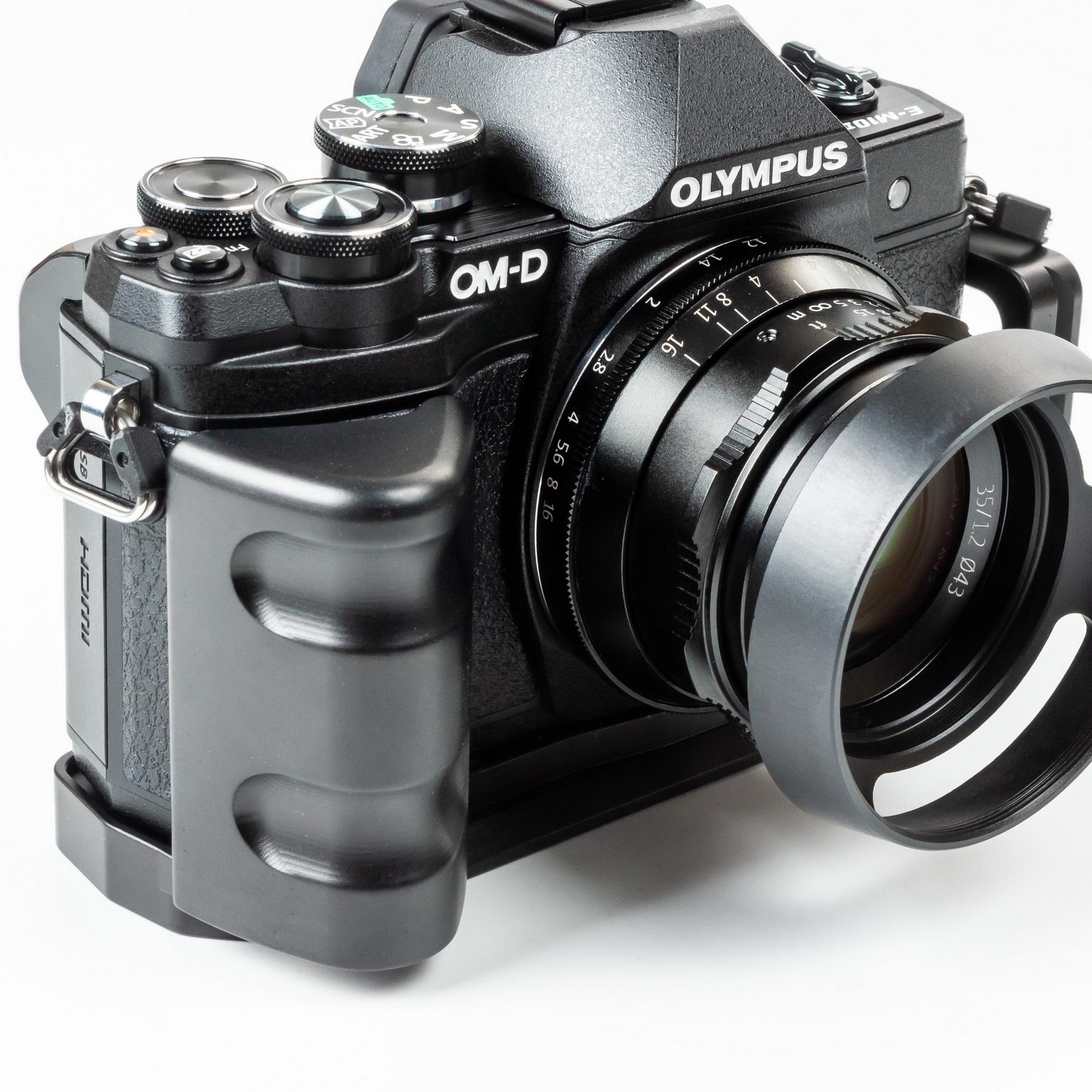 Grip L-Plate สำหรับกล้อง Olympus OM-D E-M10 Mark III OMD EM10 III ( กร ...