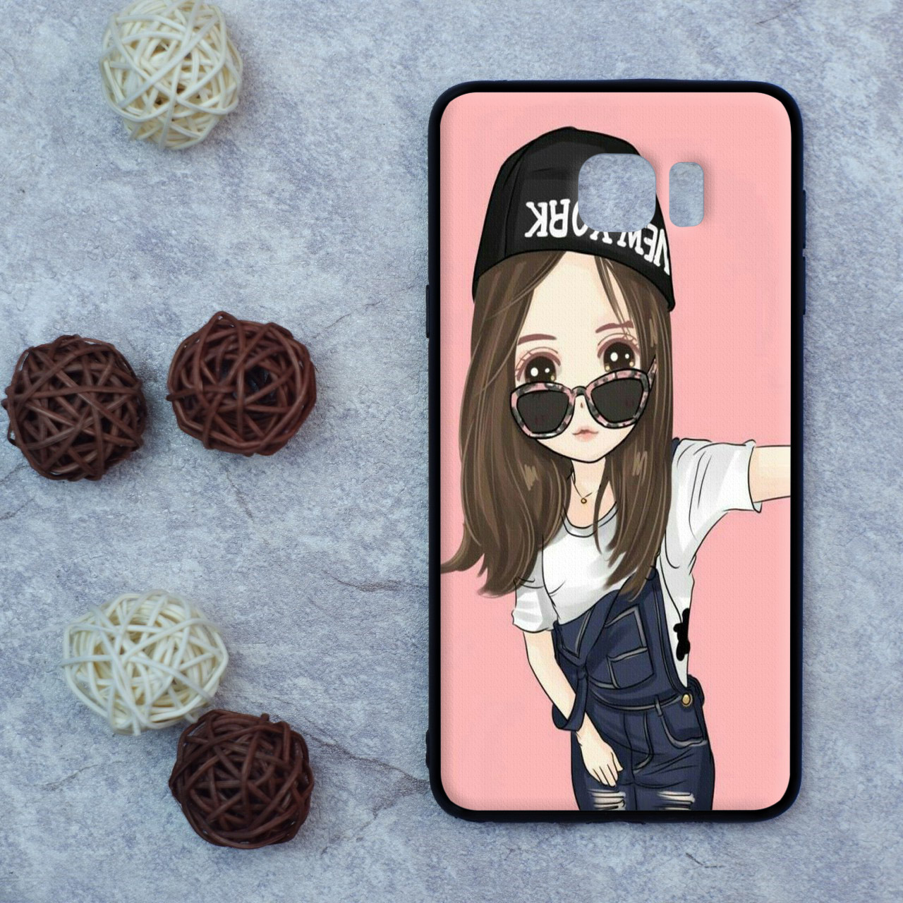 เคส Samsung Note 5 ลายผู้หญิง ขอบนิ่มหลังแข็ง เคสมือถือ Case เคส TPU ...