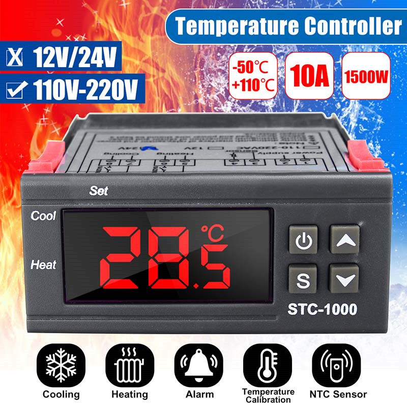 Digital Temperature Controller Thermostat Thermoregulator Incubator รี ...