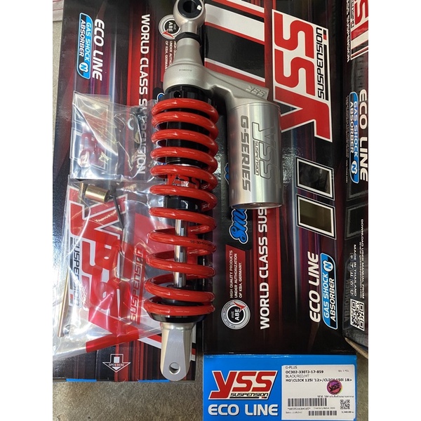 โช๊คหลังเวฟ โช๊คyssแท้คลิก150i คลิก125iรุ่นg-plus gold edition smoothมีรับประกันสินค้าสูง330t ...