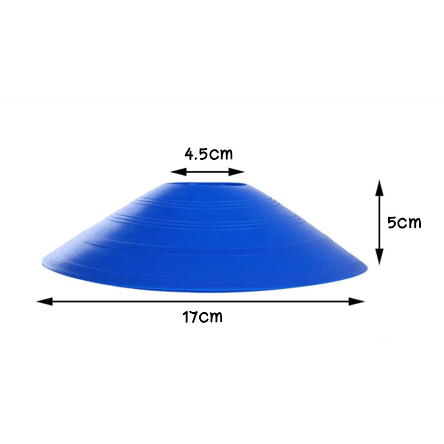 กรวย กรวยซ้อมบอล กรวยฝึกซ้อม กรวยซ้อมกีฬา มาร์กเกอร์โคน ชุดละ 10 ชิ้น ...