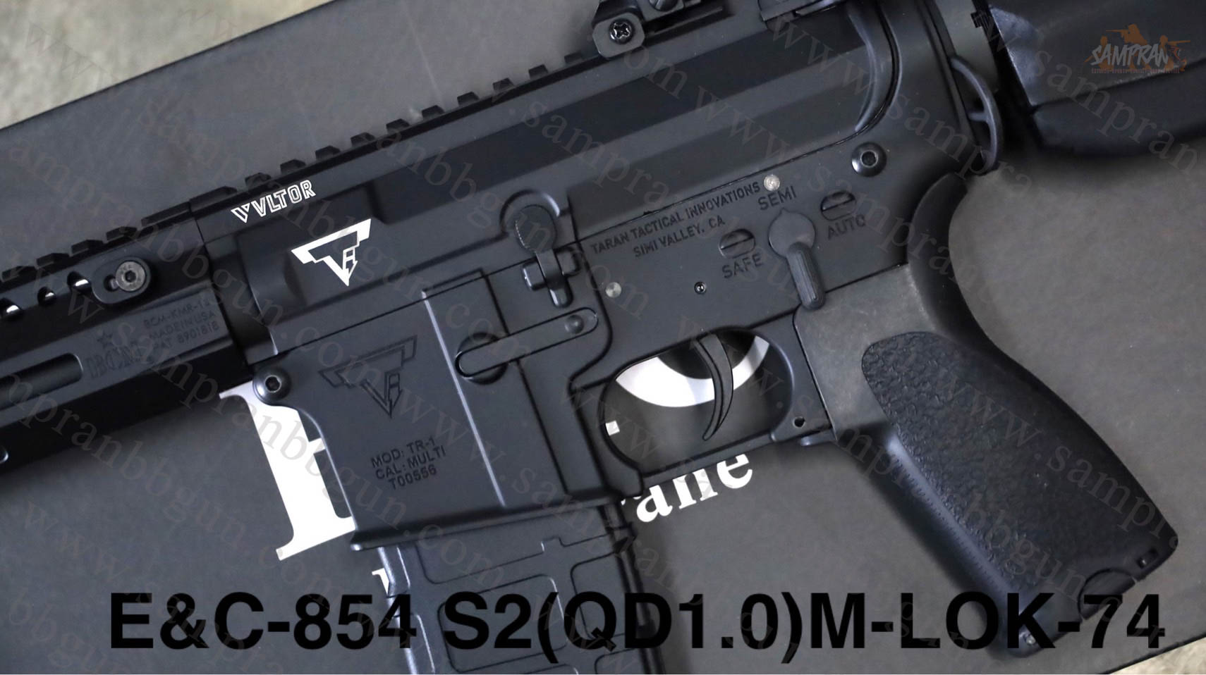 ปืนไฟฟ้าบีบีกัน EC 854 S2 John Wick2 TTI TR-1 M-Lok 10นิ้ว บอดี้โลหะ Gen 2 - sampranbbshop ...