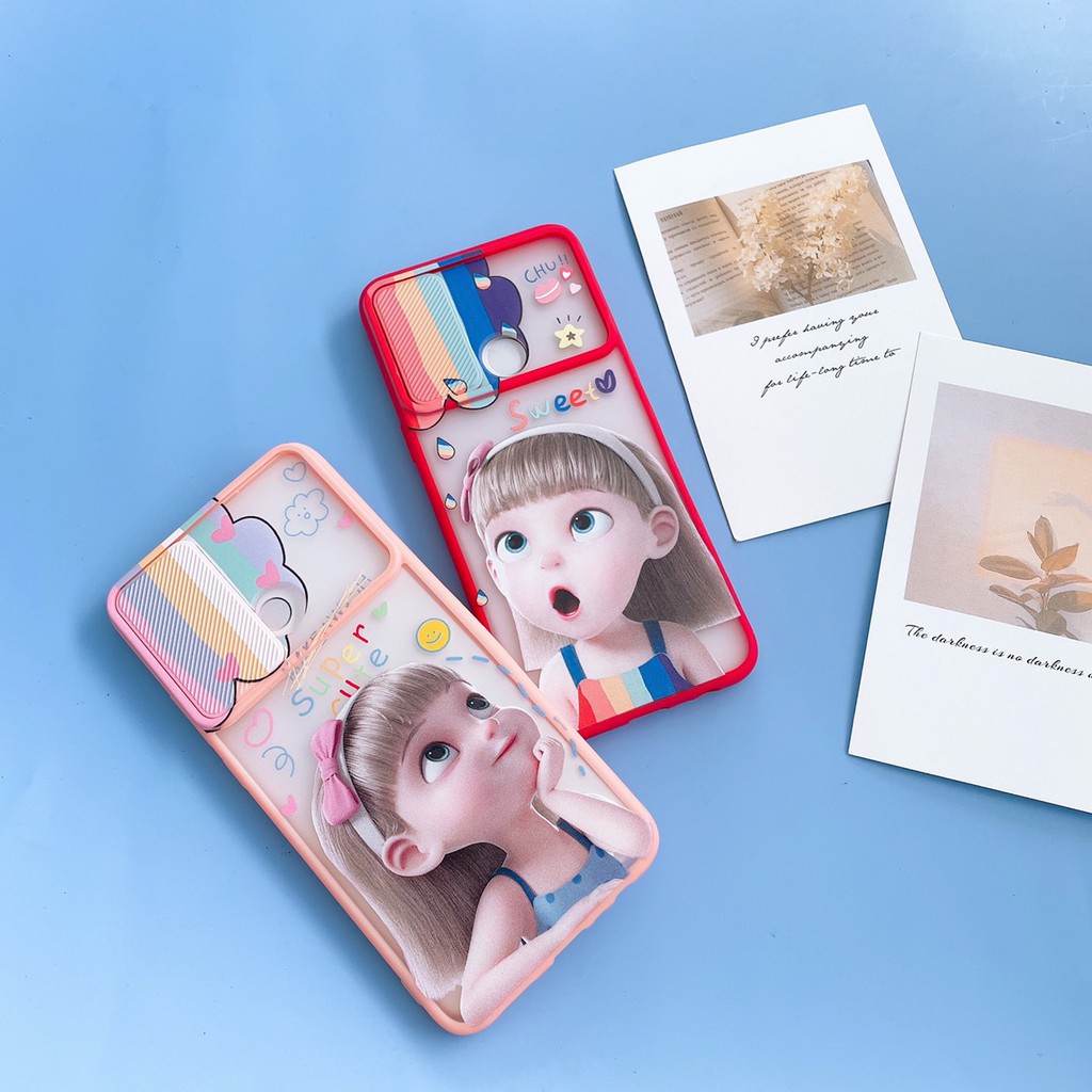 เคสโทรศัพท์vivo วีโว่ Y20 เคสเลนส์ปิดกล้องลายการ์ตูน รุ่น vivo y12 y17 ...