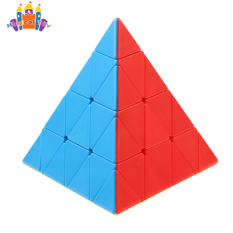 FunsLane Pyramid Speed Cube Fast Smooth Turning Solid Durable ...