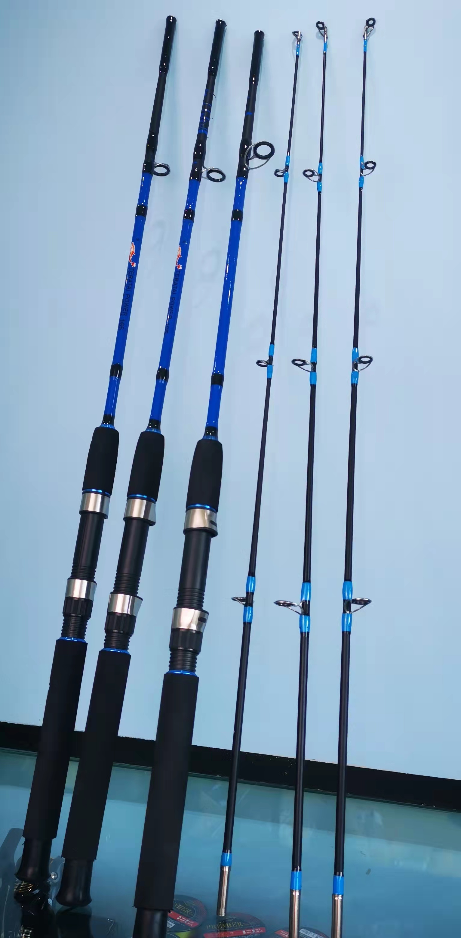 1-2วัน(ส่งไว-ราคาส่ง) คันไฟเบอร์กลาส 1.65m แข็งแรง ทนทาน ราคาถูก.1.65 ม ...