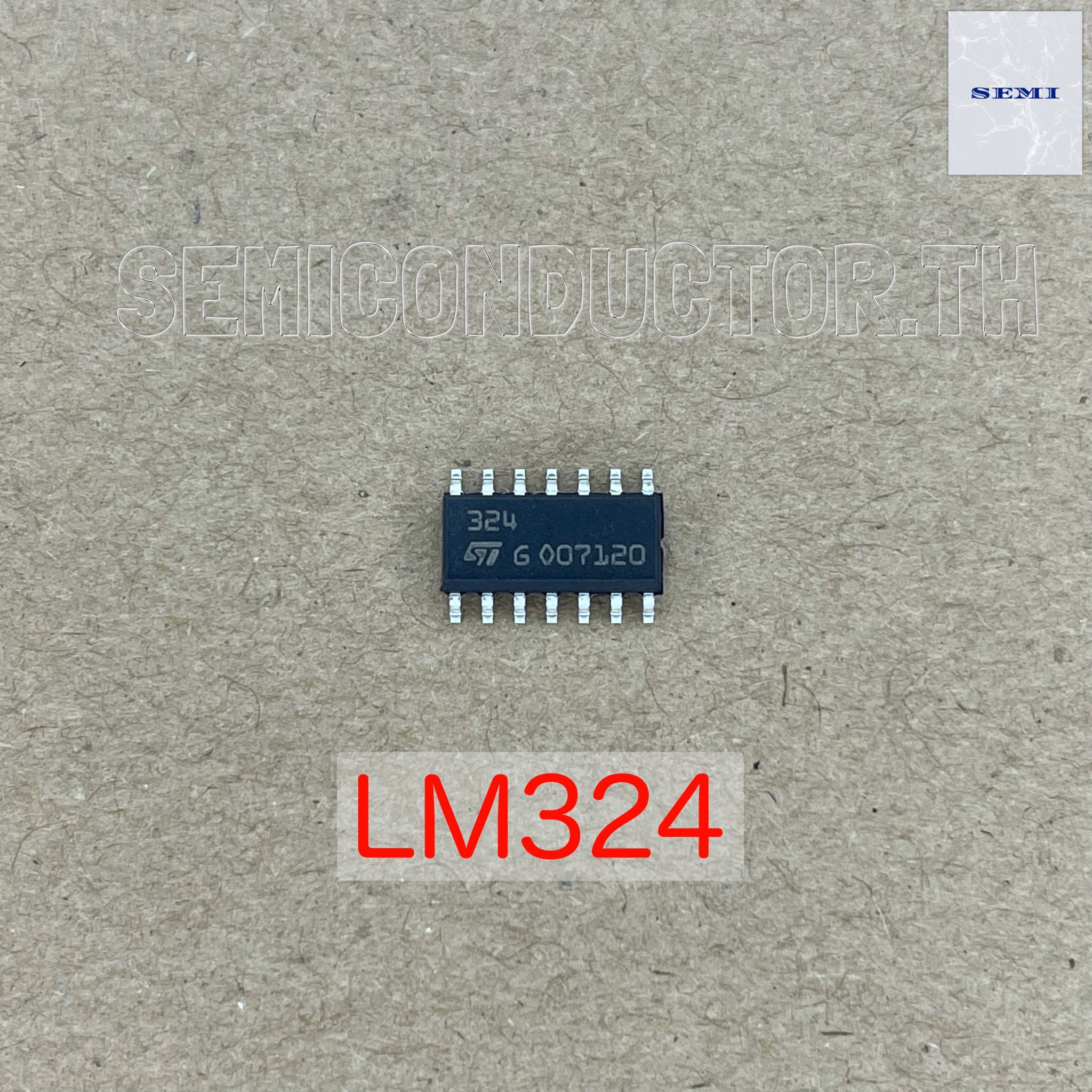 IC LM324DT ST LM324 Low Power Quad Op-Amp ไอซี SOP-14 | Lazada.co.th