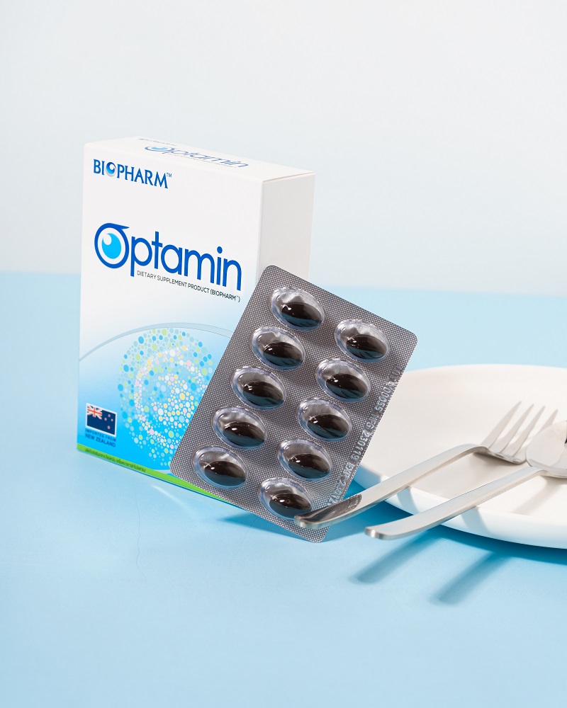 Optamin Biopharm 30 เม็ด อาหารเสริมตาแห้ง (🎁ของแถมทุกกล่อง) | Lazada.co.th