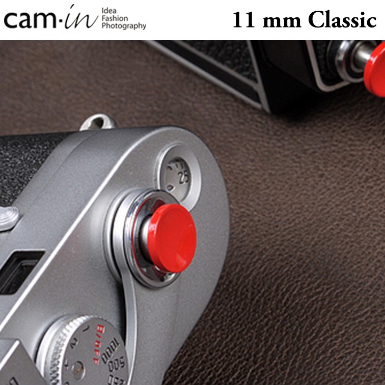 ปุ่มชัตเตอร์ Soft Shutter ทองเหลือง แท้ 9mm ( Brass Soft Release Shutter Button ) ( Cam in ...
