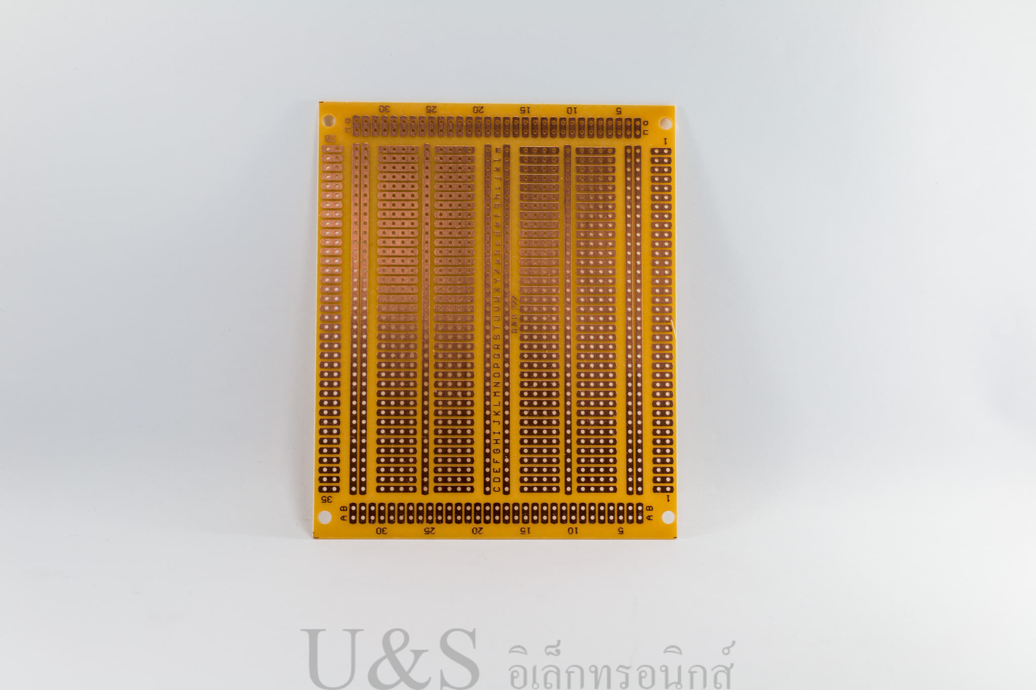 แผ่นปริ้นท์อเนกประสงค์ Prototype Pcb Board ขนาด 10x12 Cm ปริ้นท์ Randp 777 Th