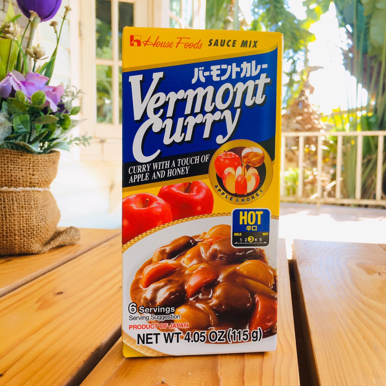 Hot Sale (Spicy) House Vermont Curry 115 g. Curry 3 spicy levels ...
