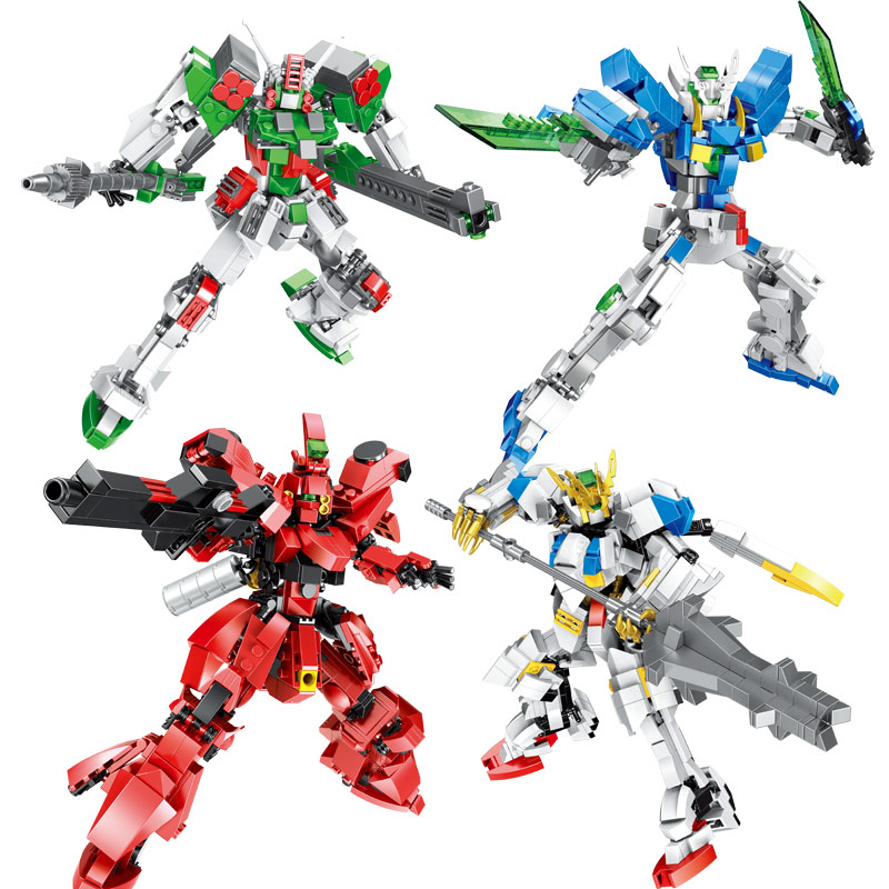 Compatible with Lego Gundam model Barbatos, Wolf King Sazabi, Angel ...