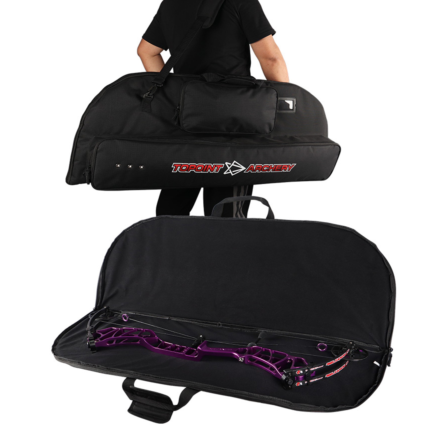 TOPOINT Compound Bow Accessories TP95 Delux soft bow cases fit for 40 ...