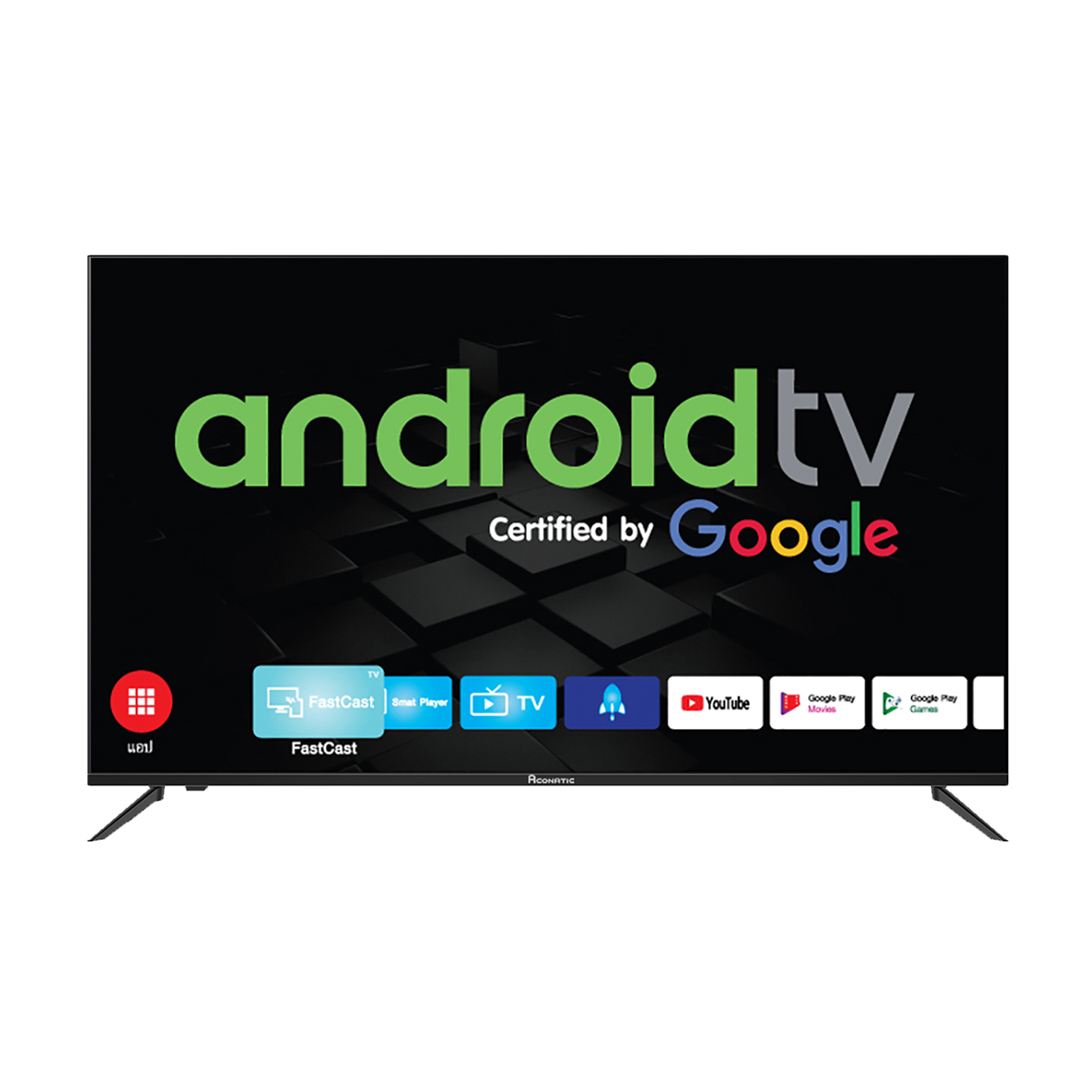 Aconatic LED Android 9.0 TV 4K UHD แอลอีดี แอนดรอยทีวี ขนาด 55 นิ้ว ...