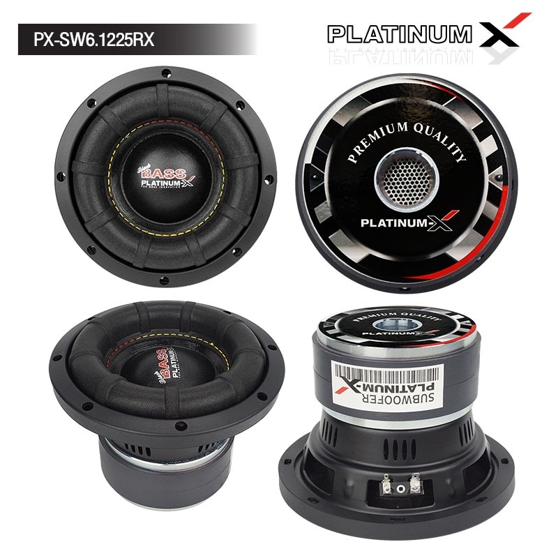 PLATINUM-X ซับวูฟเฟอร์ 6.5นิ้ว แม่เหล็ก2ชั้น120มิล หนา40มิล วอยซ์คู่ เบสหนักแน่นสุด 6.ซับ ...