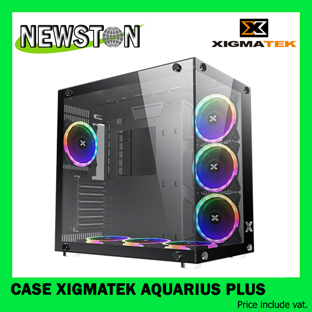 เคสคอมพิวเตอร์ไฟ RGB XIGMATEK EROS พร้อมพัดลม 1 ตัว ในราคาไม่ถึง 1000 - มหาพรม - ThaiPick