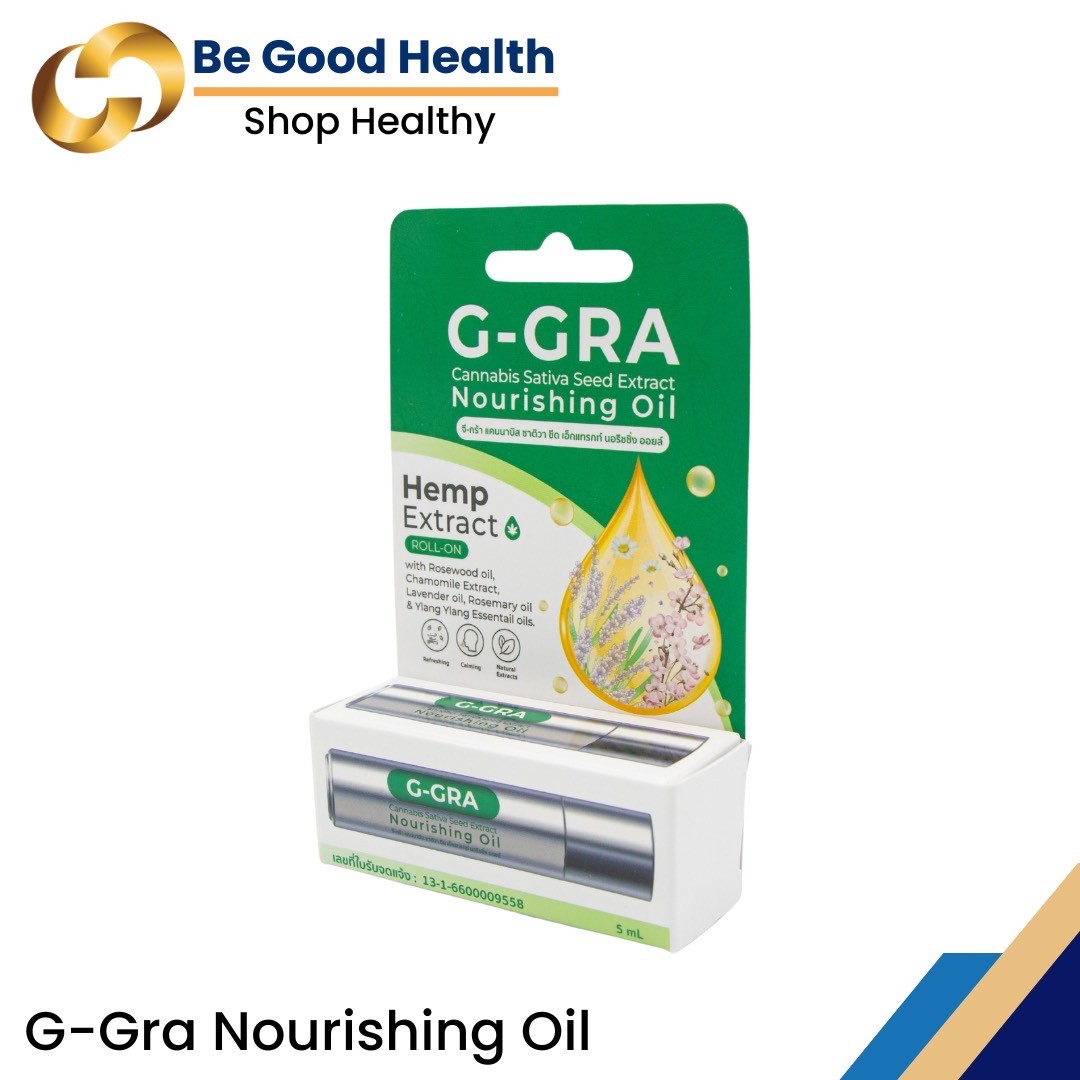 ผ่อนคลาย G-GRA จี-กร้า แคนนาบิส ซาติวา ซีด เอ็กแทรกท์ นอริชชิง ออยล์ ...
