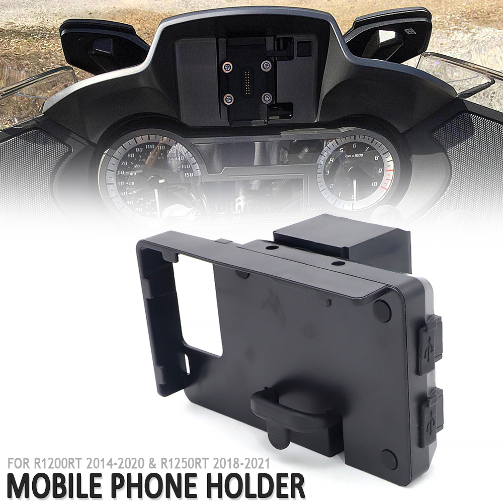 2014-2021 For BMW R1200RT R1250RT Mobile Phone USB Navigation Bracket ...