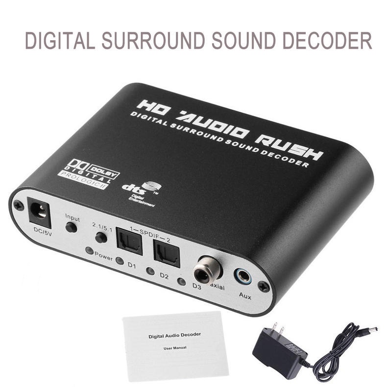 5.1 Channel Audio Decoder DTS Digital Surround Sound HD Player ...