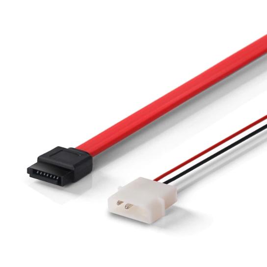 Slimline SATA Cables SATA Power Cable to Molex Slim SATA 13 pin(7P+6P ...
