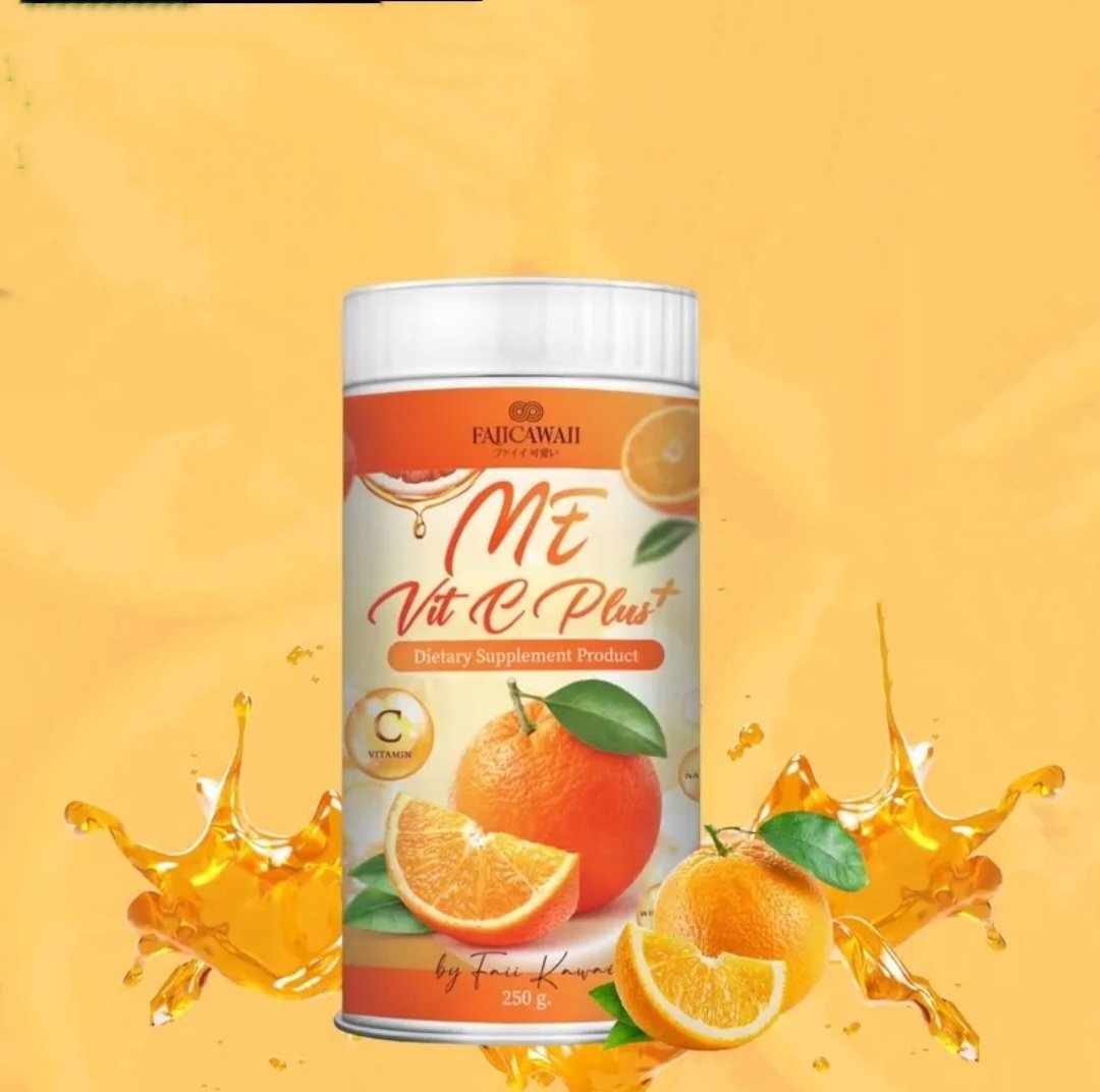1แถม1 ME Vit-C plus faiicawaii วิตามินซีพลัส กระปุกใหญ่ 250 กรัม วิตามินซีเพียว ตัวดังในTikTok ...